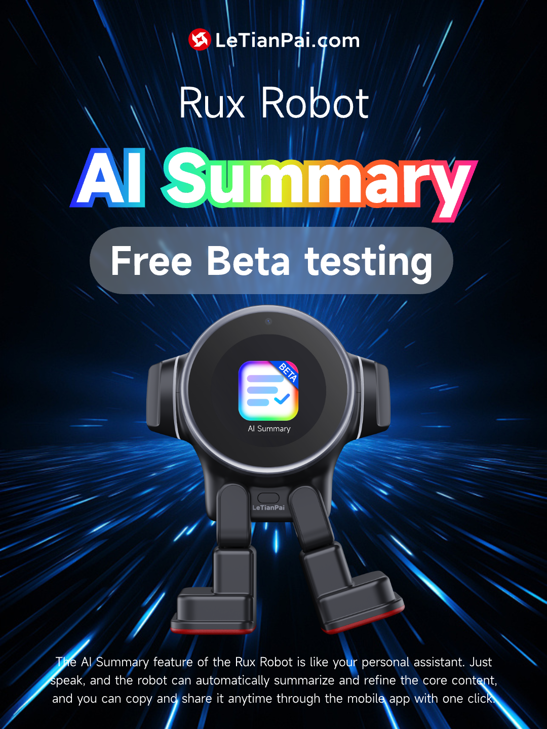 How to Use the "AI Summary" Feature of Rux Robot - Letinanpai.com